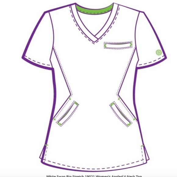 White Swan Bio Scrubs | Other | Bio Bring It On Medical Scrub Stretch ...